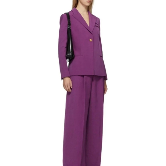 partow | Jackets & Coats | Nwt Partow Easton One Button Split Cuff ...